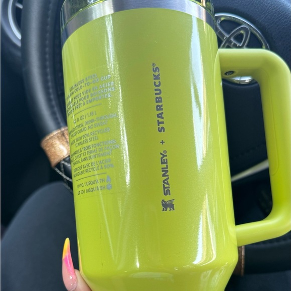 Stanley | Dining | Starbucks X Stanley Lime Green 4oz | Poshmark